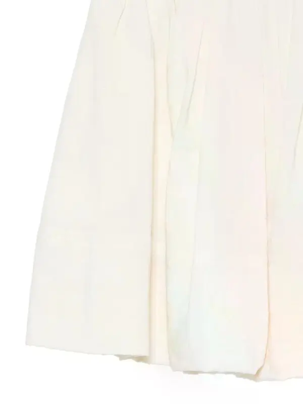 ODEEH Pleated Mini Skirt