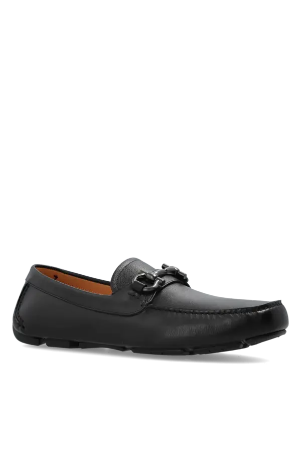 FERRAGAMO Parigi New Leather Loafers - Black