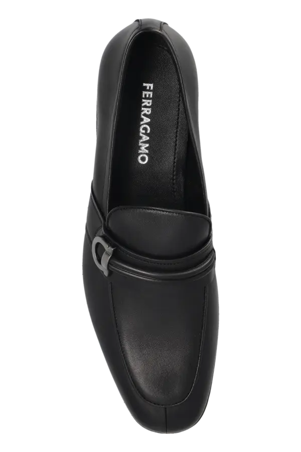 FERRAGAMO Saddle" Leather Loafers
