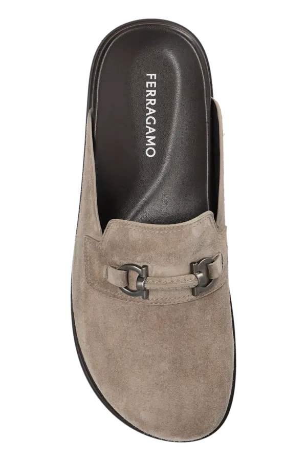 FERRAGAMO Santiago Suede Mules