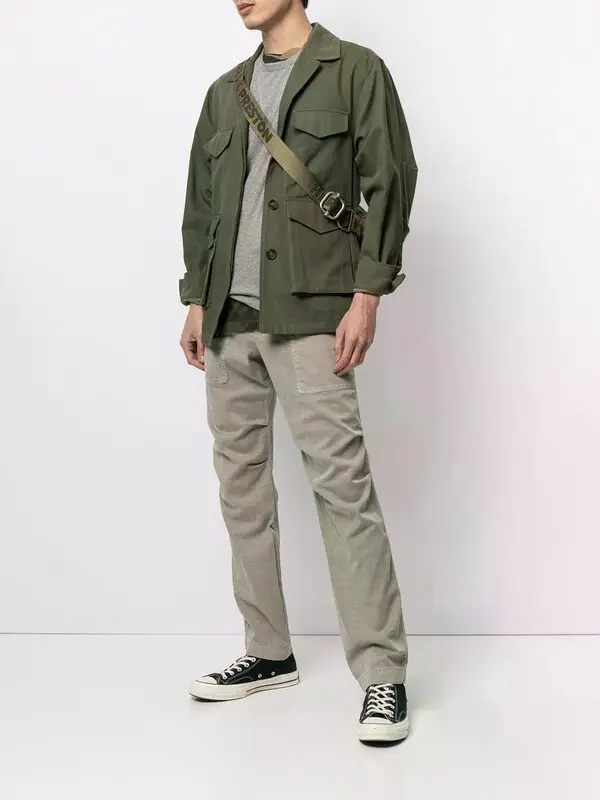 JAMES PERSE Straight-leg Drawstring Trousers