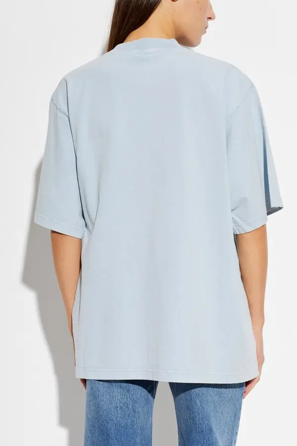 Alexander Wang Oversized T-shirt With Logo Print