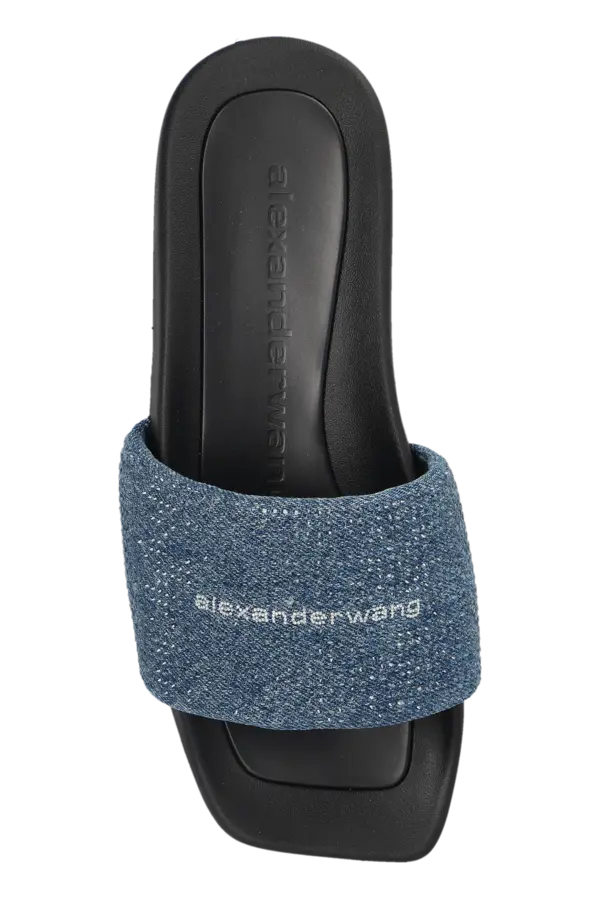 Alexander Wang Sequin Slides - Blue