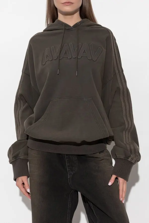 ADIDAS ORIGINALS X Avavav Oversized Cotton Knit Hoodie