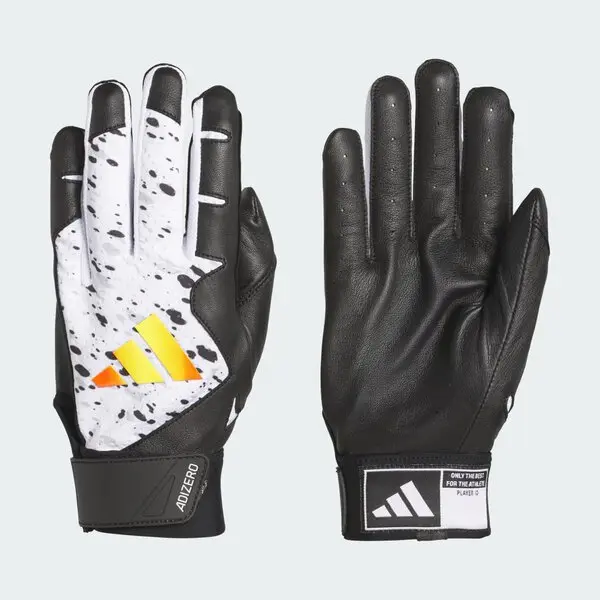 Adidas Adizero Shades Batting Gloves - Weiss-schwarz