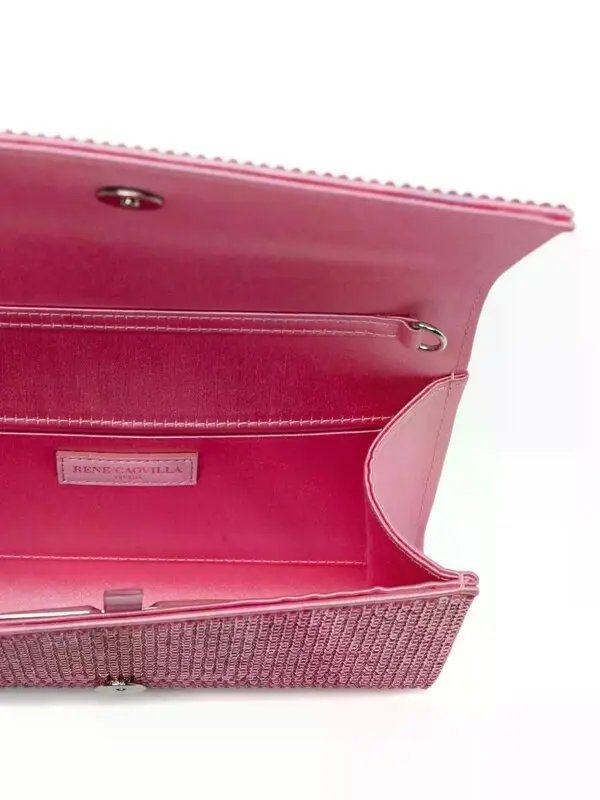 Rene Caovilla All-over Crystals Clutch Bag