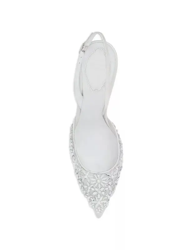 Rene Caovilla 80mm Crystal-embellished Pumps