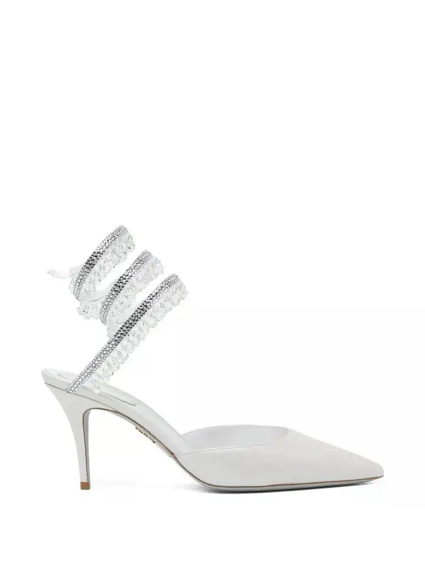 Rene Caovilla 80mm Crystal-embellished Pumps