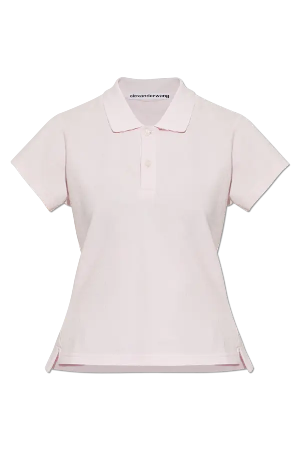Alexander Wang Polo With Crystal Embellishments