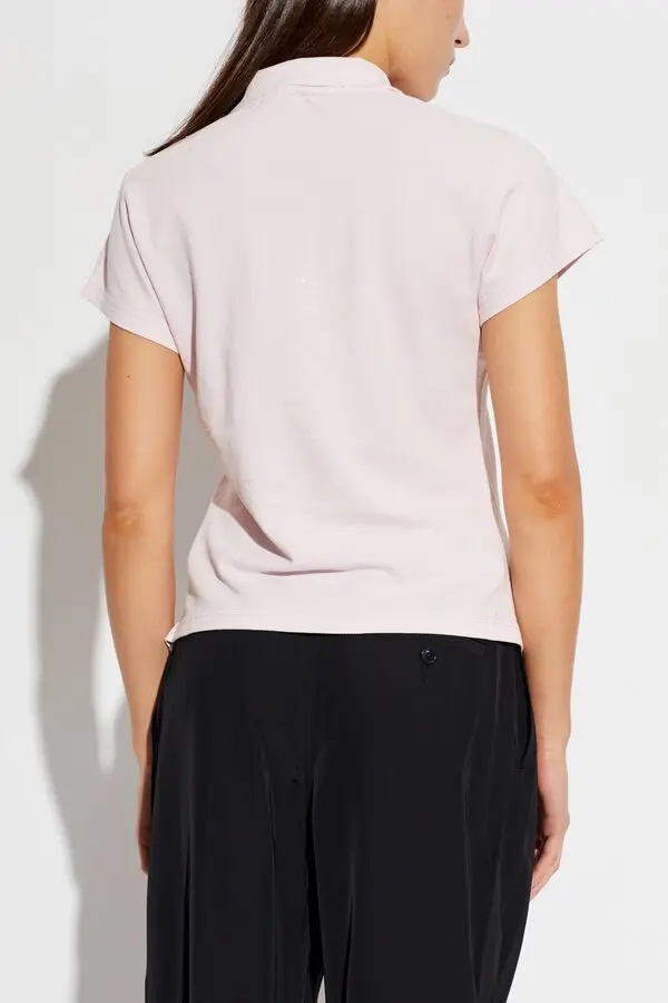 Alexander Wang Polo With Crystal Embellishments