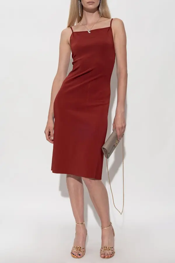 FERRAGAMO Off-shoulder Knee-length Dress