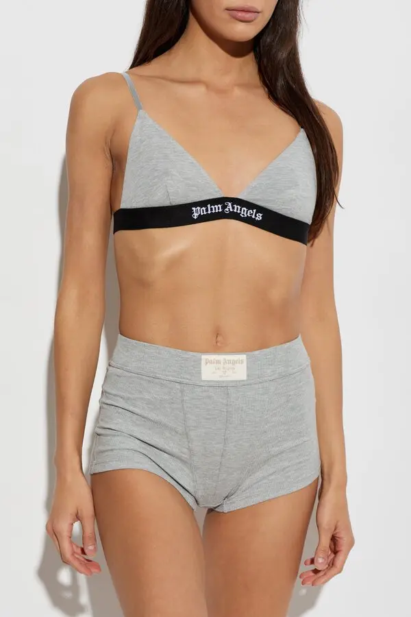 Palm Angels Bra With Logo