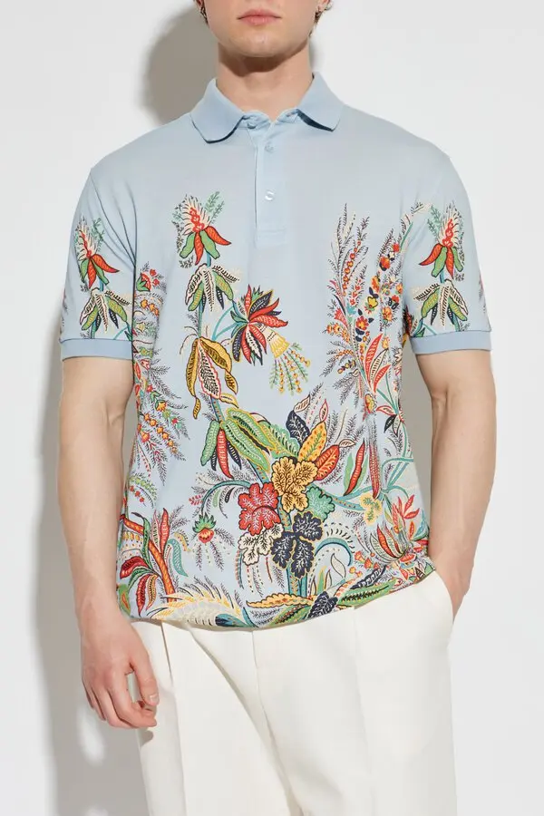 Etro Patterned Polo