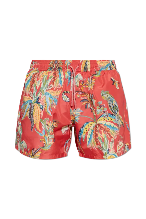Etro Tropical Print Swim Shorts