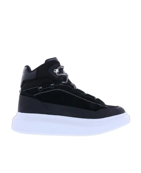 Alexander McQueen Logo Sports High Top Sneakers