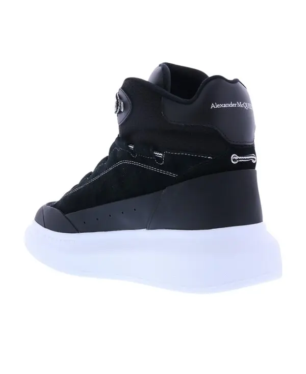 Alexander McQueen Logo Sports High Top Sneakers