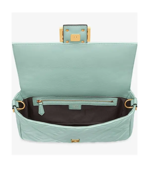 Fendi Nappa Leather Bag With Ff Embossing