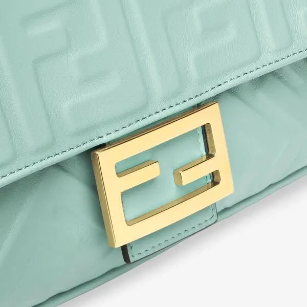 Fendi Nappa Leather Bag With Ff Embossing