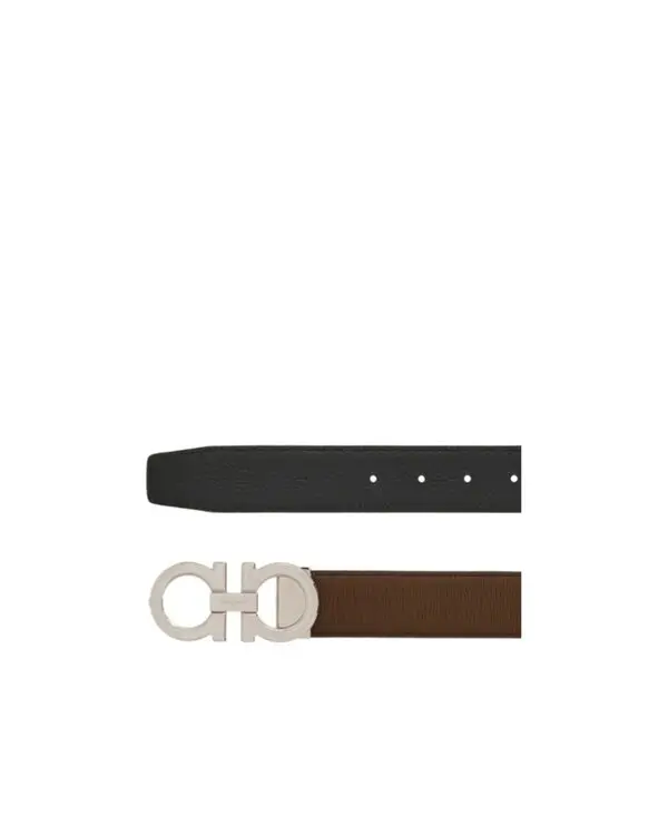FERRAGAMO Reversible Gancini Belt - Multicolor