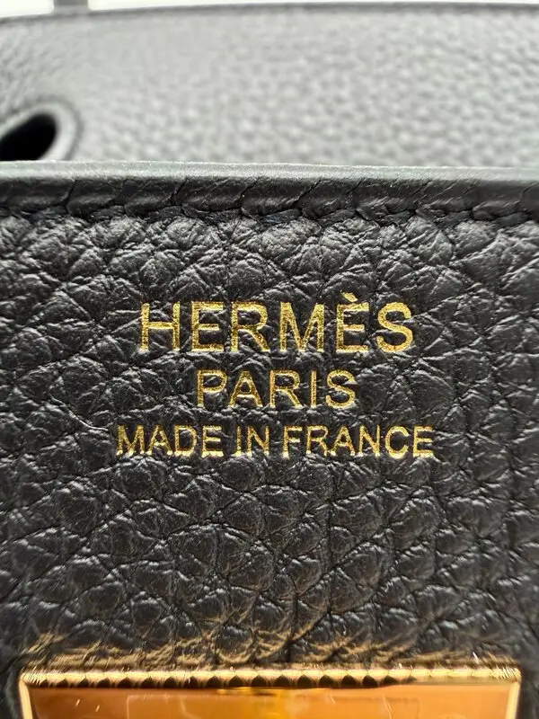 Hermès Birkin Togo Leather Handbag - Black