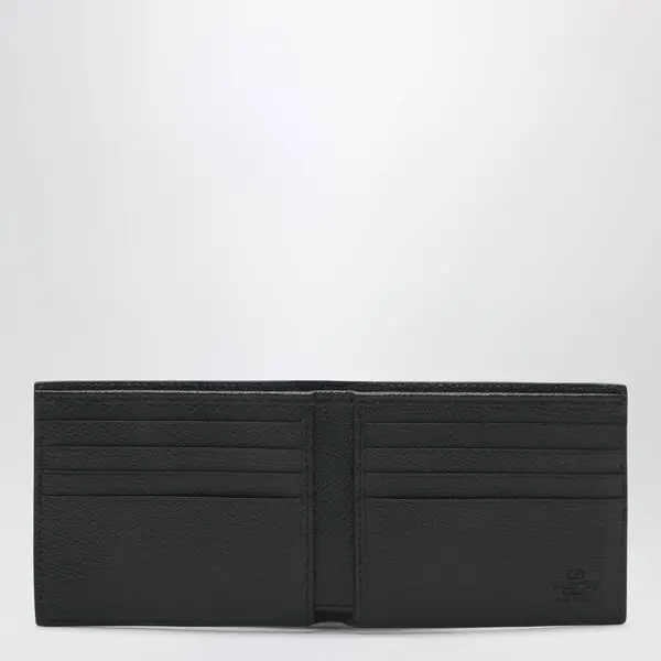 Valentino Garavani Vlogo Signature Bi-fold Wallet - Black