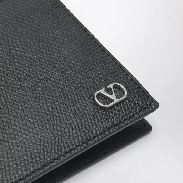 Valentino Garavani Vlogo Signature Bi-fold Wallet - Black