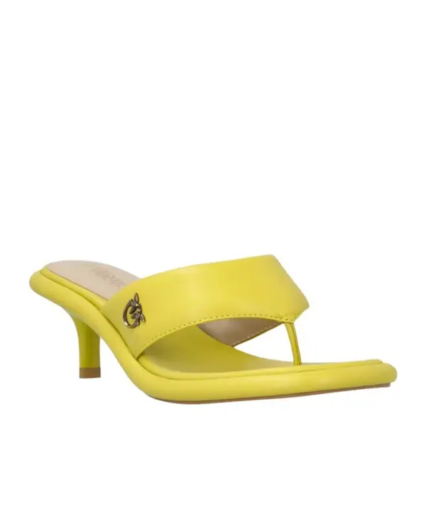 Pinko Love Birds-plaque Thong Sandals