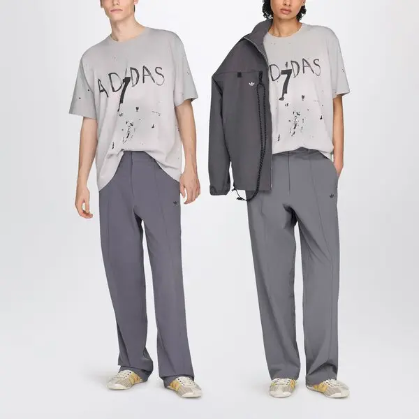 Adidas X Song For The Mute Printed Cotton T-shirt