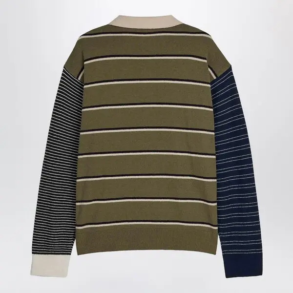 Adidas X Song For The Mute Striped Knit Jumper