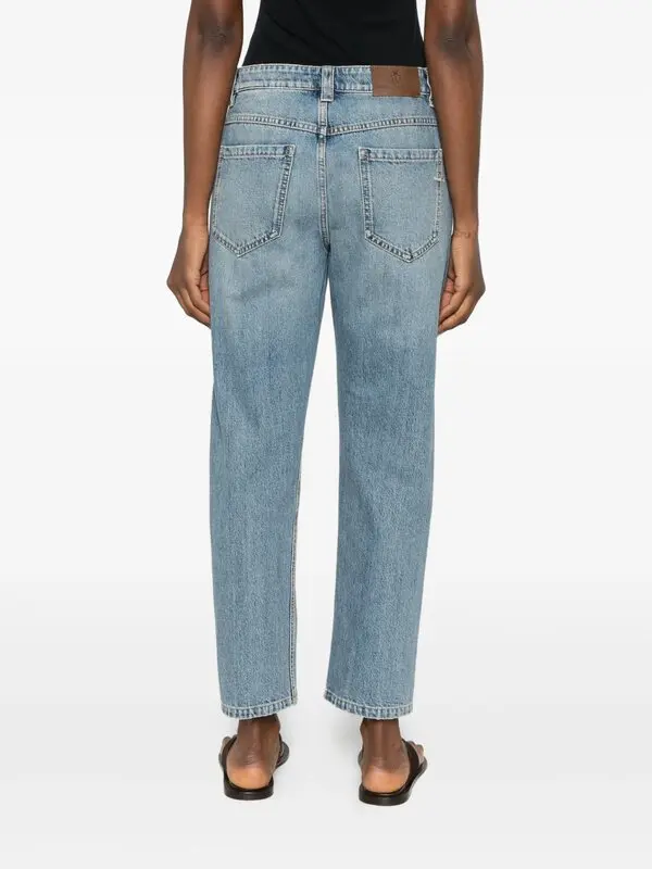 Brunello Cucinelli Logo-patch Jeans