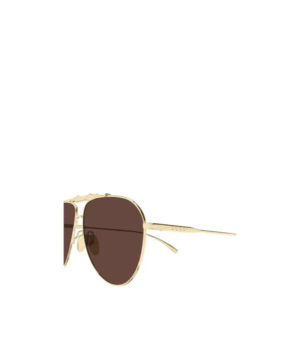 Gucci Aviator Frame Sunglasses