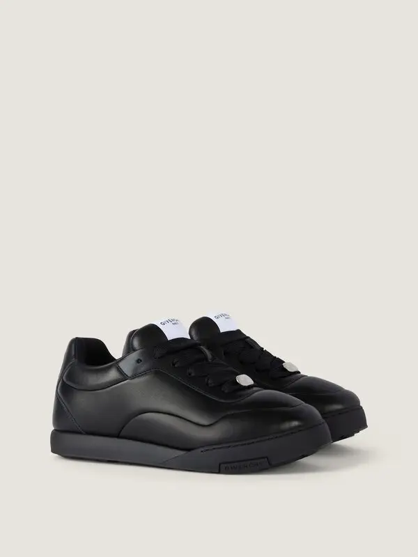 Givenchy Puffy Yard Sneakers In Nappa Leather - Black