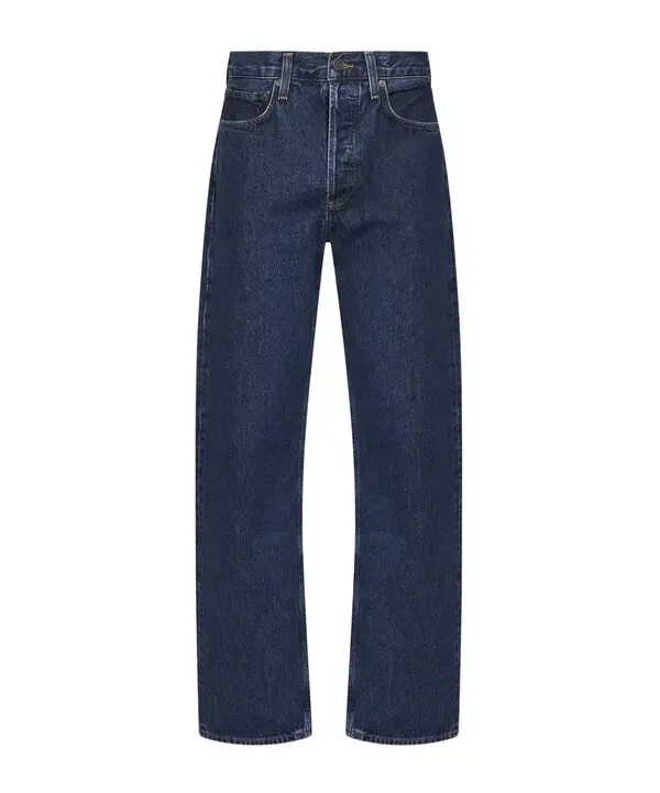AGOLDE High-rise Straight-leg Jeans - Blue