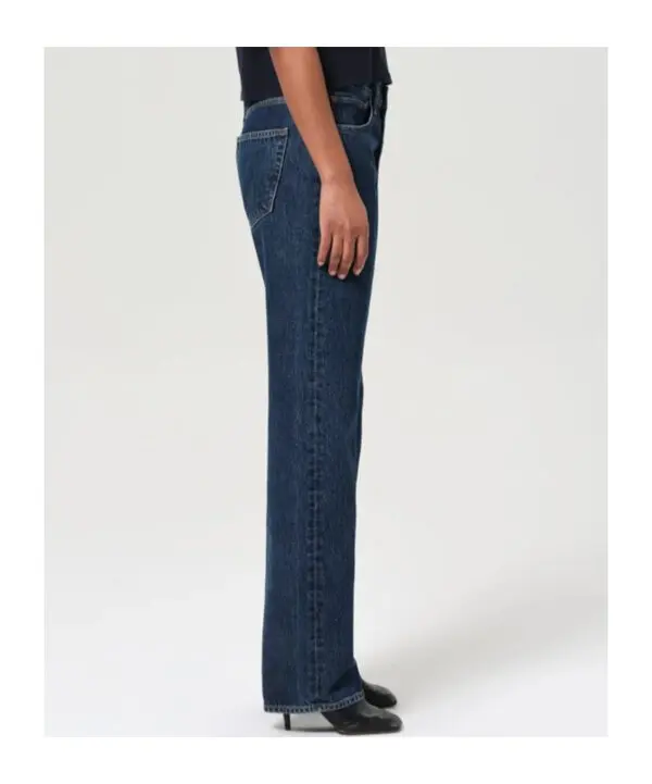 AGOLDE High-rise Straight-leg Jeans - Blue