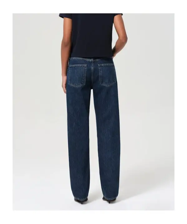 AGOLDE High-rise Straight-leg Jeans - Blue