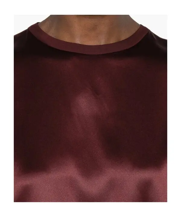 Brunello Cucinelli Satin Cap Sleeve Top