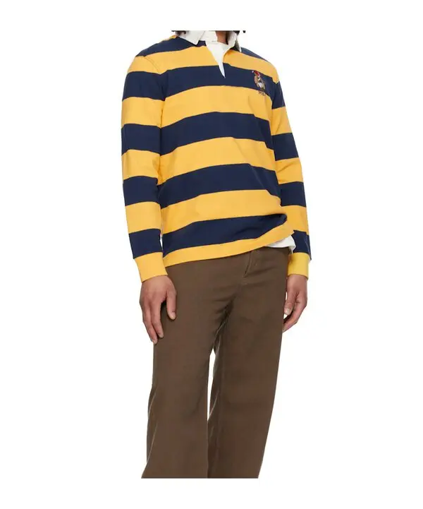 Polo Ralph Lauren Striped Embroidered Polo Shirt