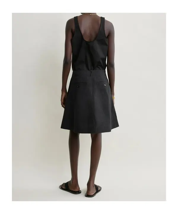 TOTEME Belt Loop Midi Skirt