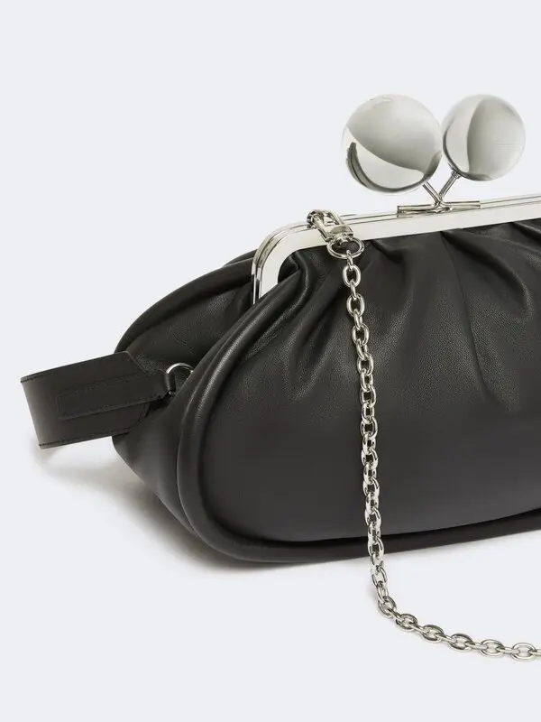 Max Mara Medium Pasticcino Clutch Bag - Black