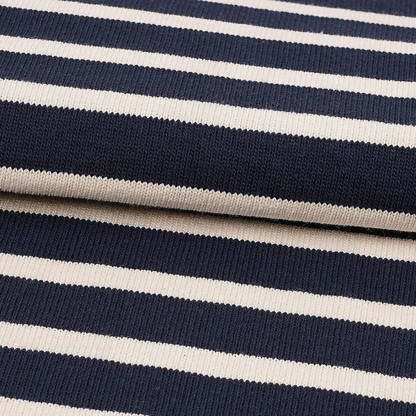 Saint James Long Sleeve Striped T-shirt - Black