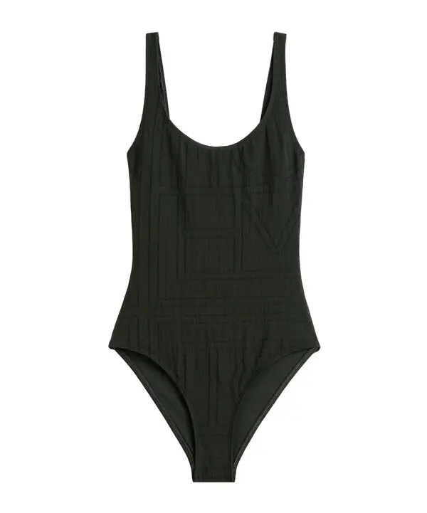 TOTEME Sleeveless One-piece Swimsuit - Deep Green
