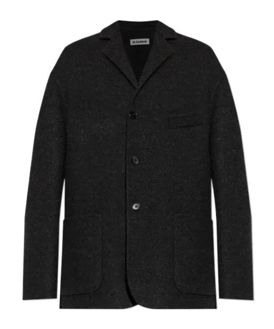 JIL SANDER Patch-pocket Blazer - Black
