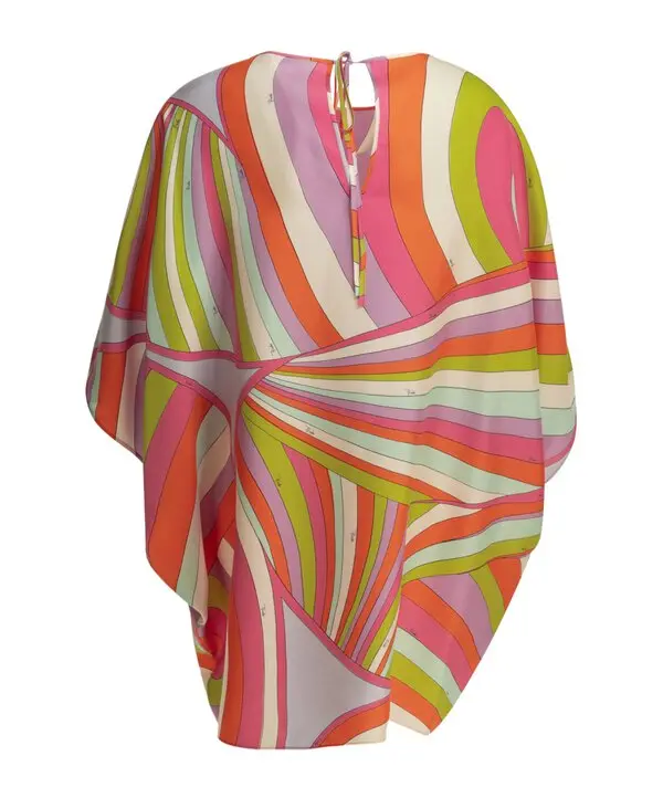 Emilio Pucci Iride Printed Kaftan Dress