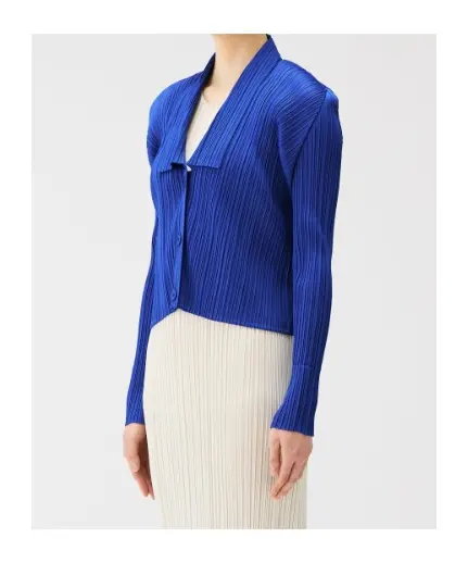 PLEATS PLEASE BY ISSEY MIYAKE Pleated Cardigan