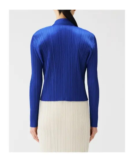PLEATS PLEASE BY ISSEY MIYAKE Pleated Cardigan