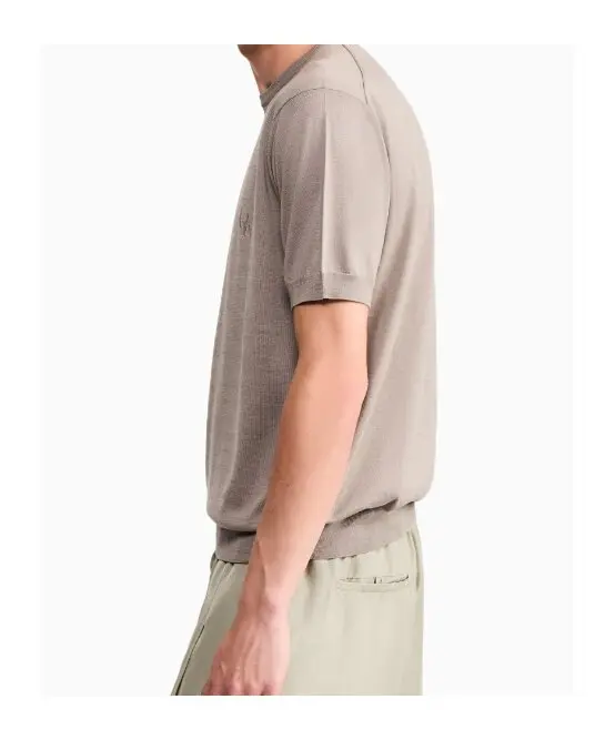 Giorgio Armani Embroidered Logo T-shirt