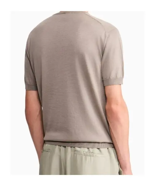 Giorgio Armani Embroidered Logo T-shirt