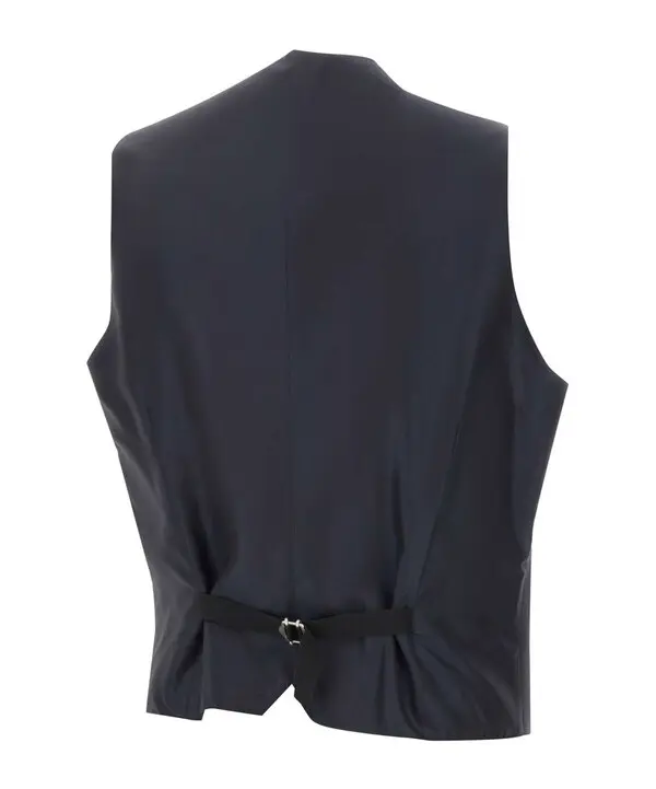 Tagliatore Double-breasted Wool Waistcoat