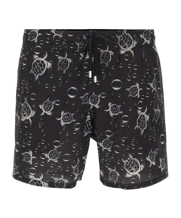 Vilebrequin Turtle Print Drawstring Swim Trunks