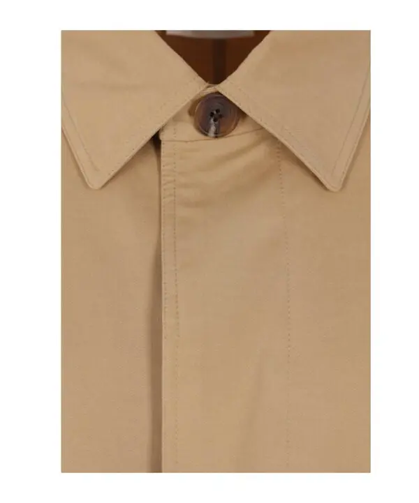 THE ROW Button Detailed Long Coat